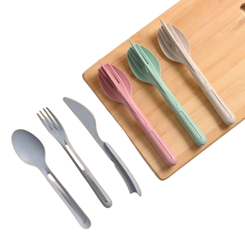 Rice Husk Cutlery Set of 3