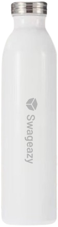 Elegant White Vacuum Flask - 700ml